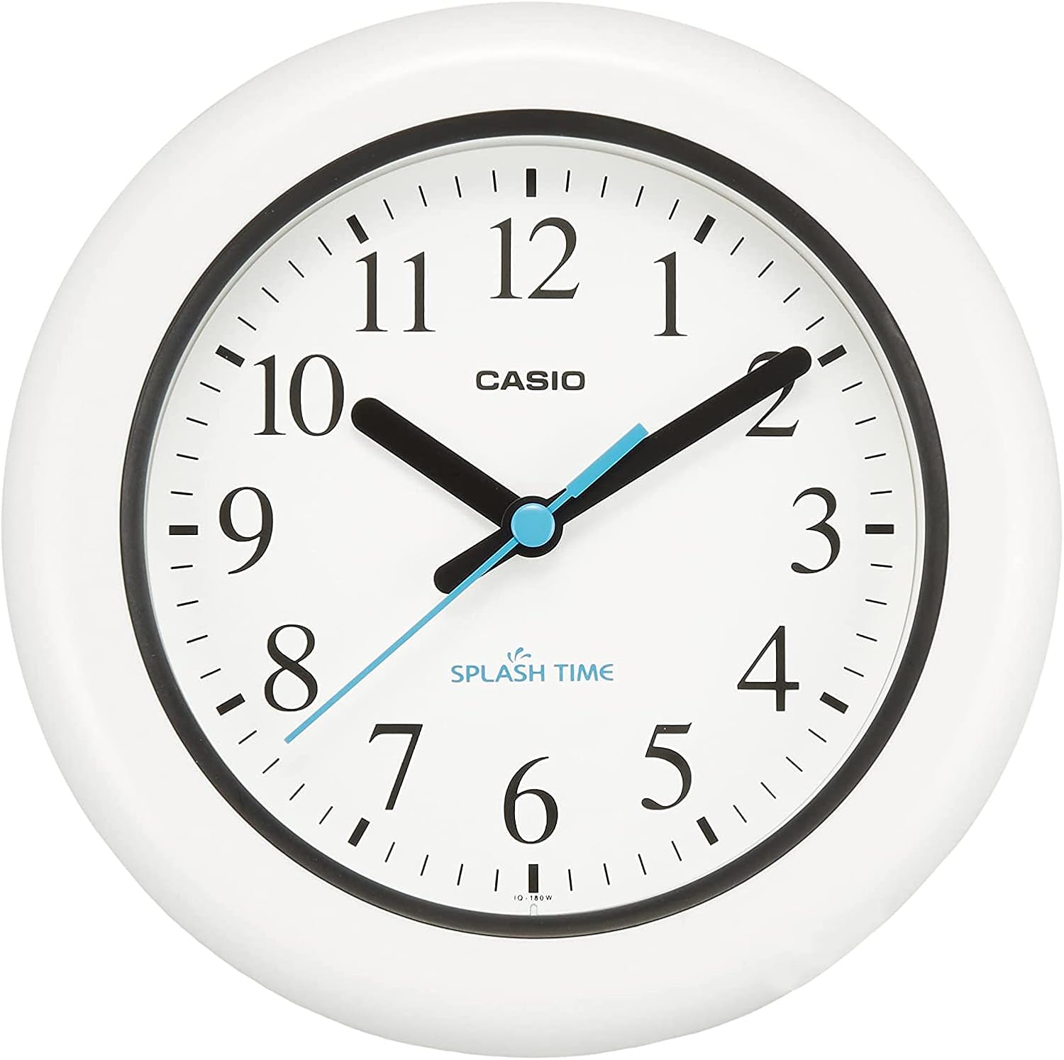 Amazon.com: CASIO IQ-180W-7JF Moisture and Dustproof Wall Clock, Quartz ...