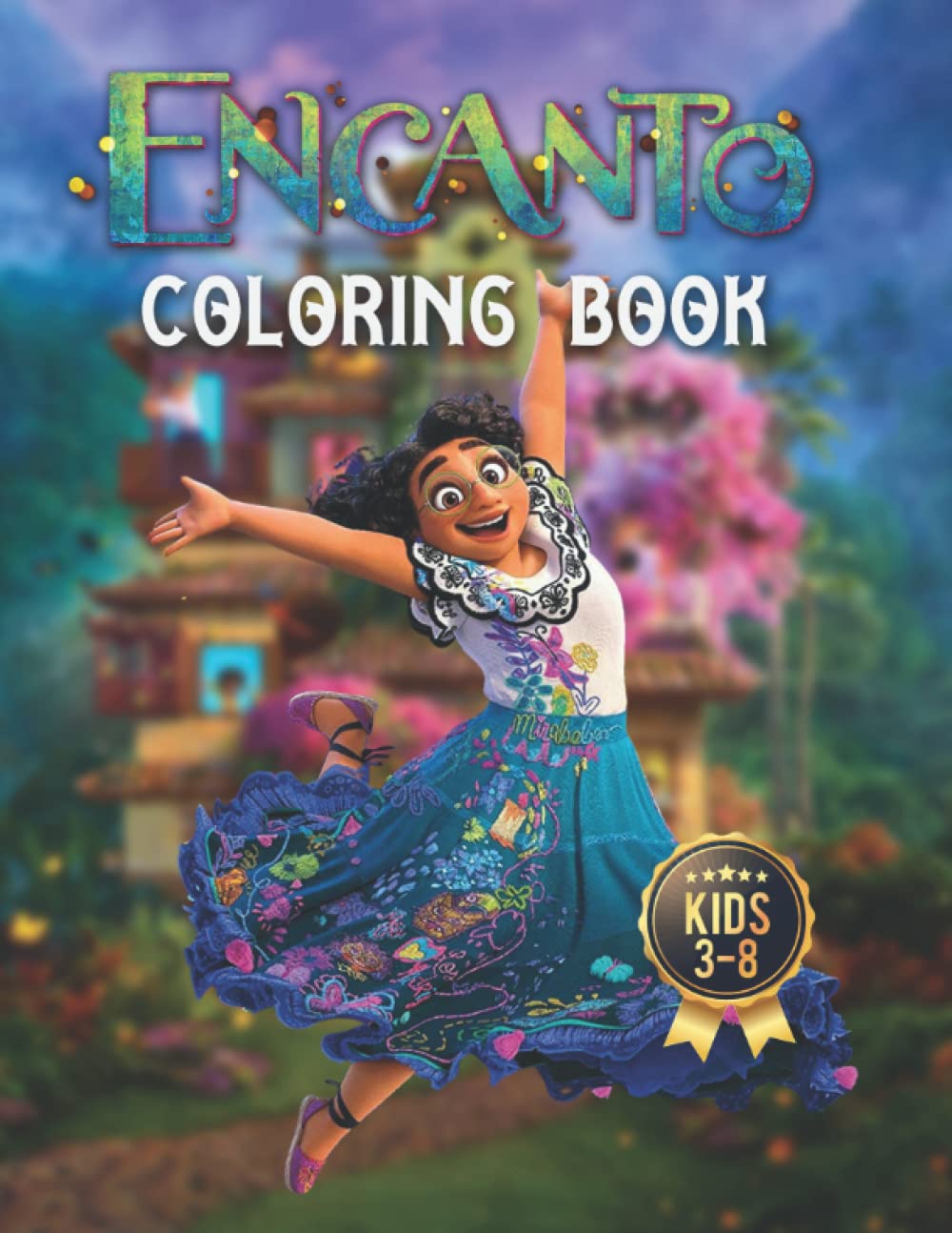 Encanto Coloring Book Encanto Characters And Iconic Scenes Coloring ...