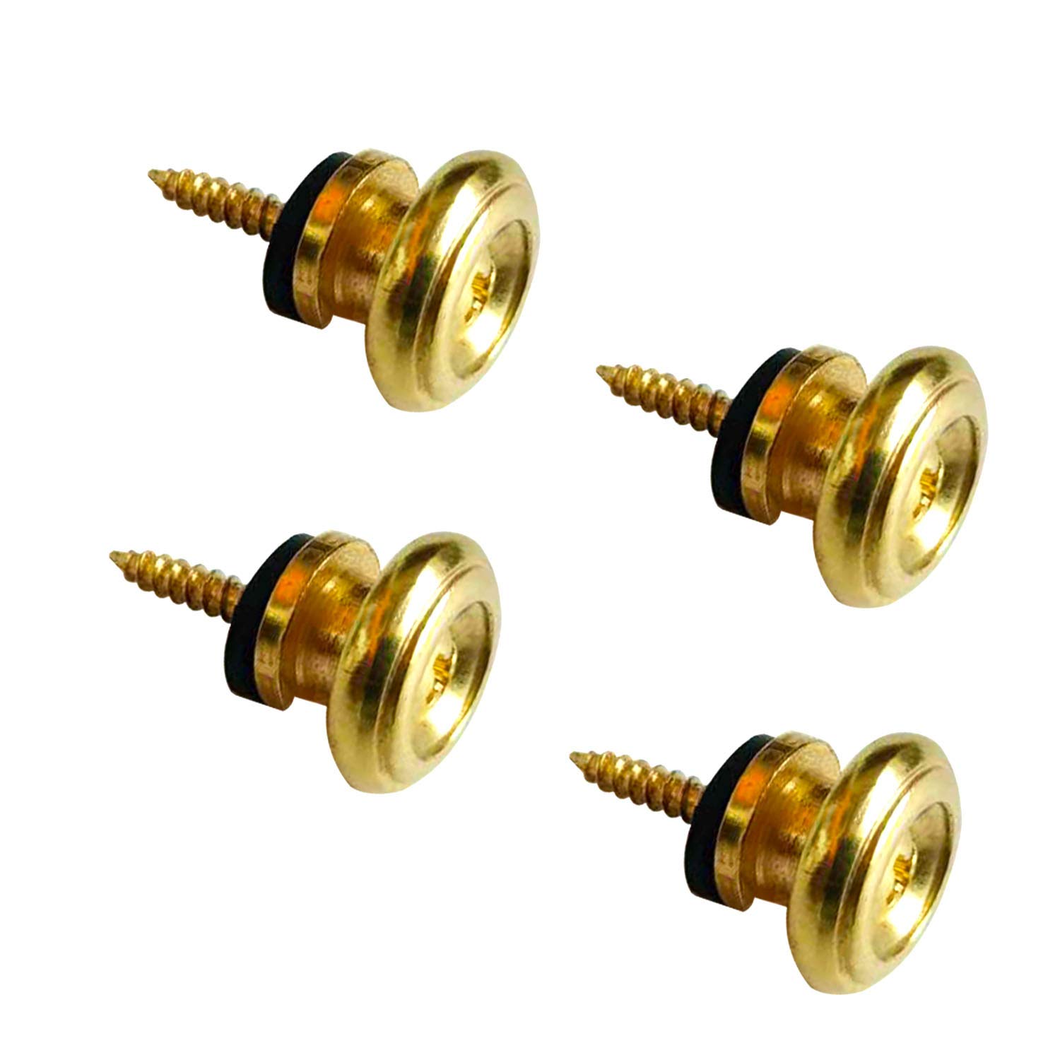 Snapklik.com : Pack Of 4 Strap Lock Button Knobs Metal End Pin For ...