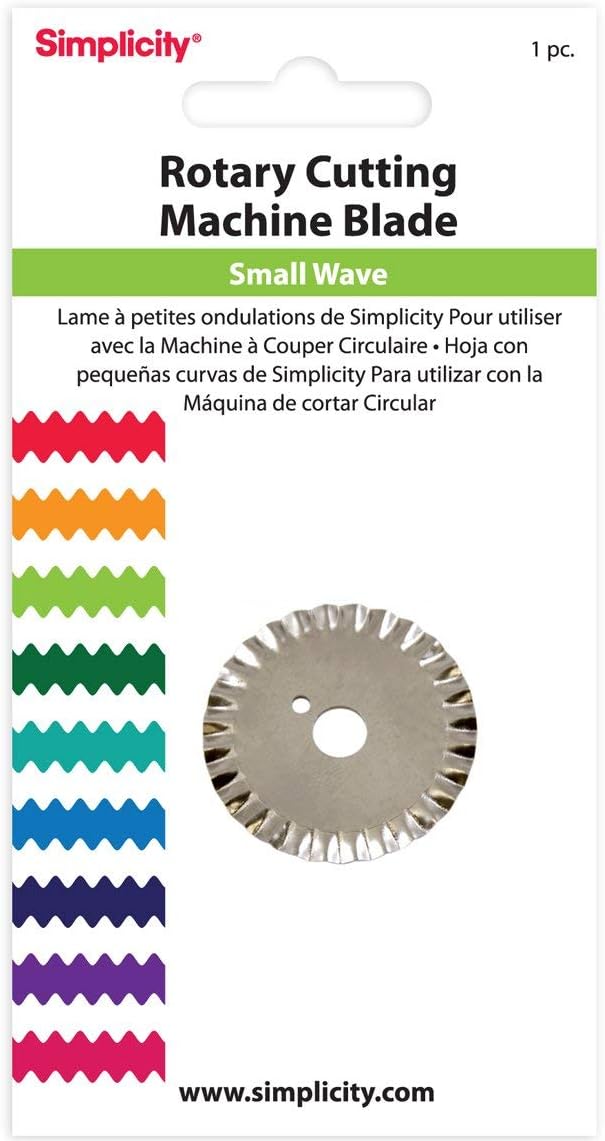 Simplicity Rotary Small Wave Cutting Machine Blade : Amazon.co.uk: Home ...