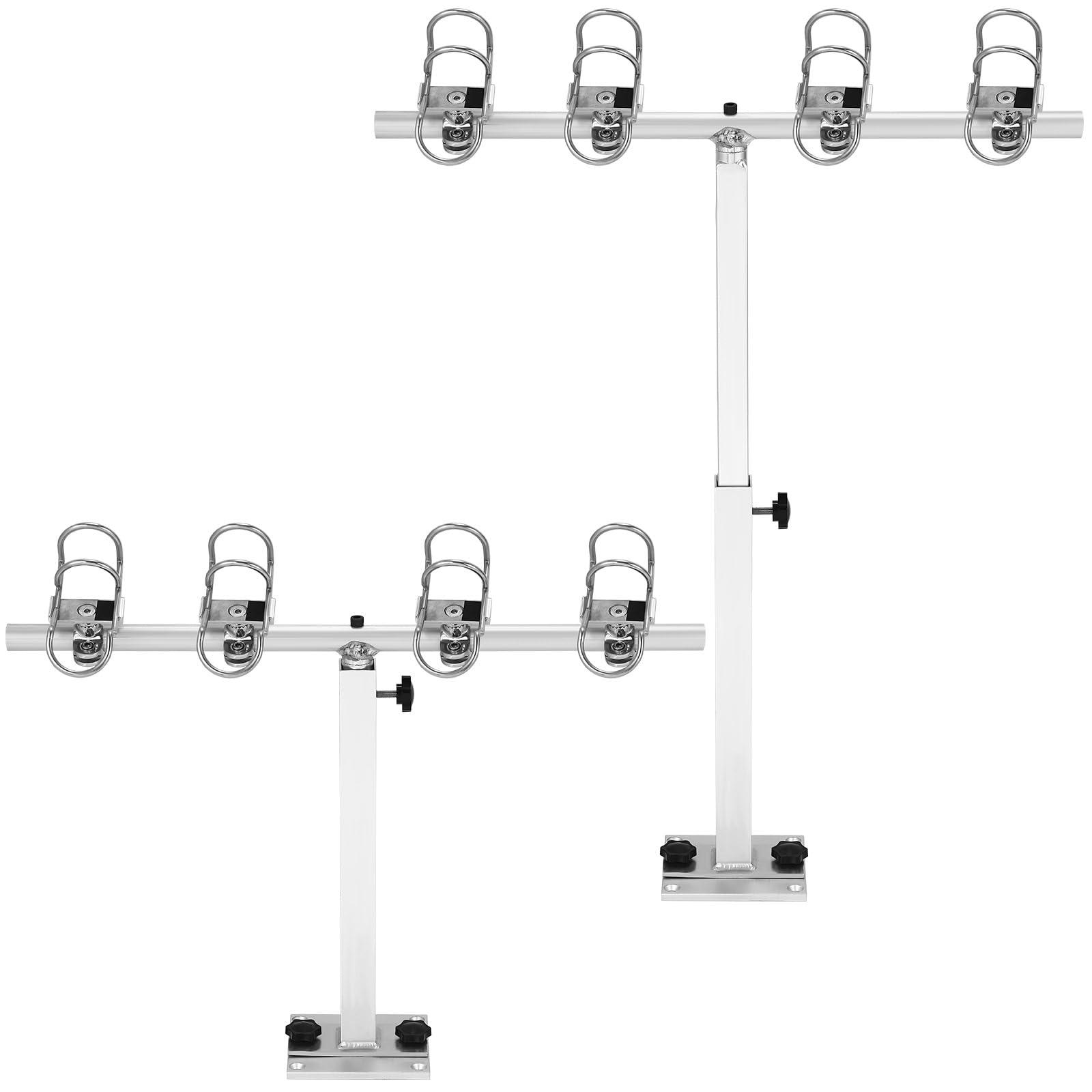 Crappie Rod Holder PVC Coated Steel Wire Fishing Pole Holders for Boats ...