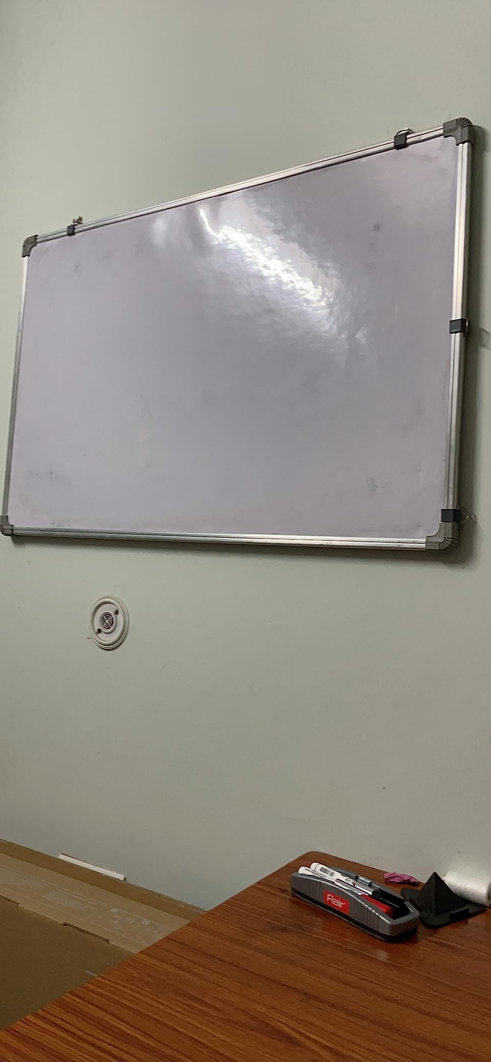 Whiteboard Non Magnetic 2x3 Feet Double Sided White Board and Chalk ...