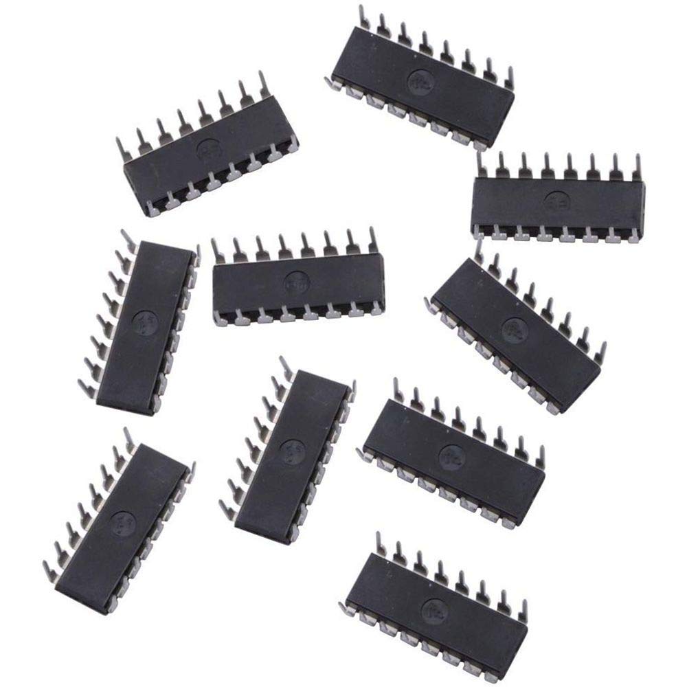Snapklik.com : 10PCS L293D DIP16 Stepper Motor Drivers Controller Four ...