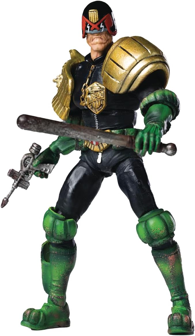 Amazon.com: Hiya Toys Judge Dredd: Cursed Earth Dredd PX 1:18 Scale ...