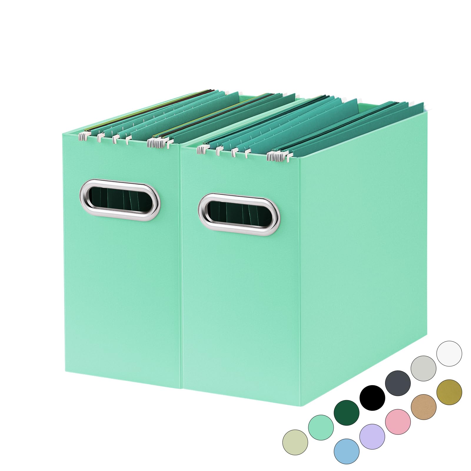 Amazon.com: Oterri File Organizer, Small Storage Box, Cardboard File ...