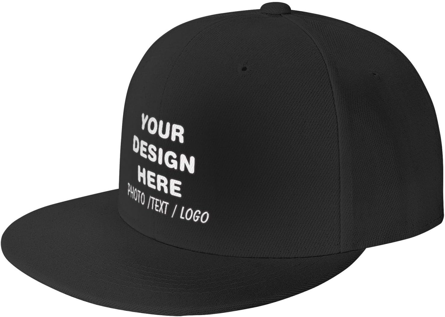 Amazon.com: Custom Hat Custom Hat for Men with Your Photo Text Logo ...