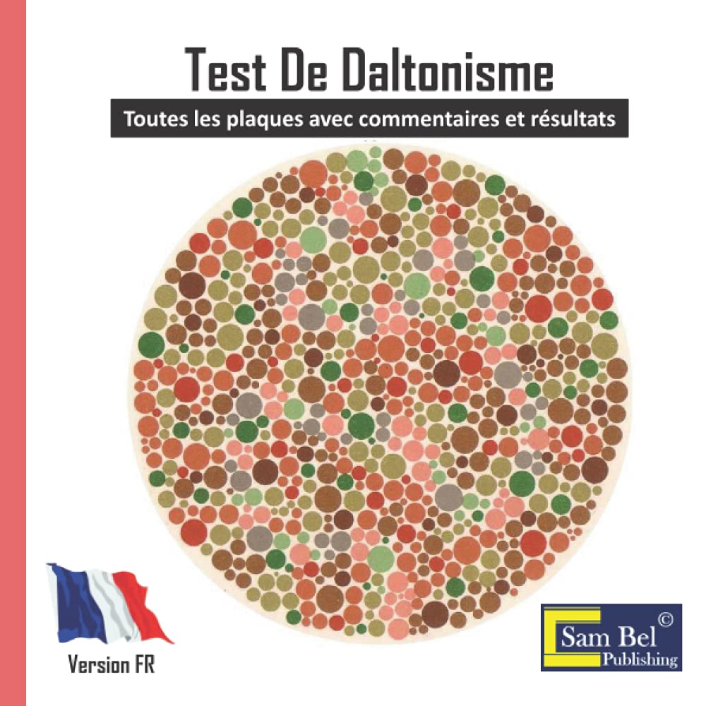 Test de daltonisme: Toutes les cartes avec commentaires et résultats ...