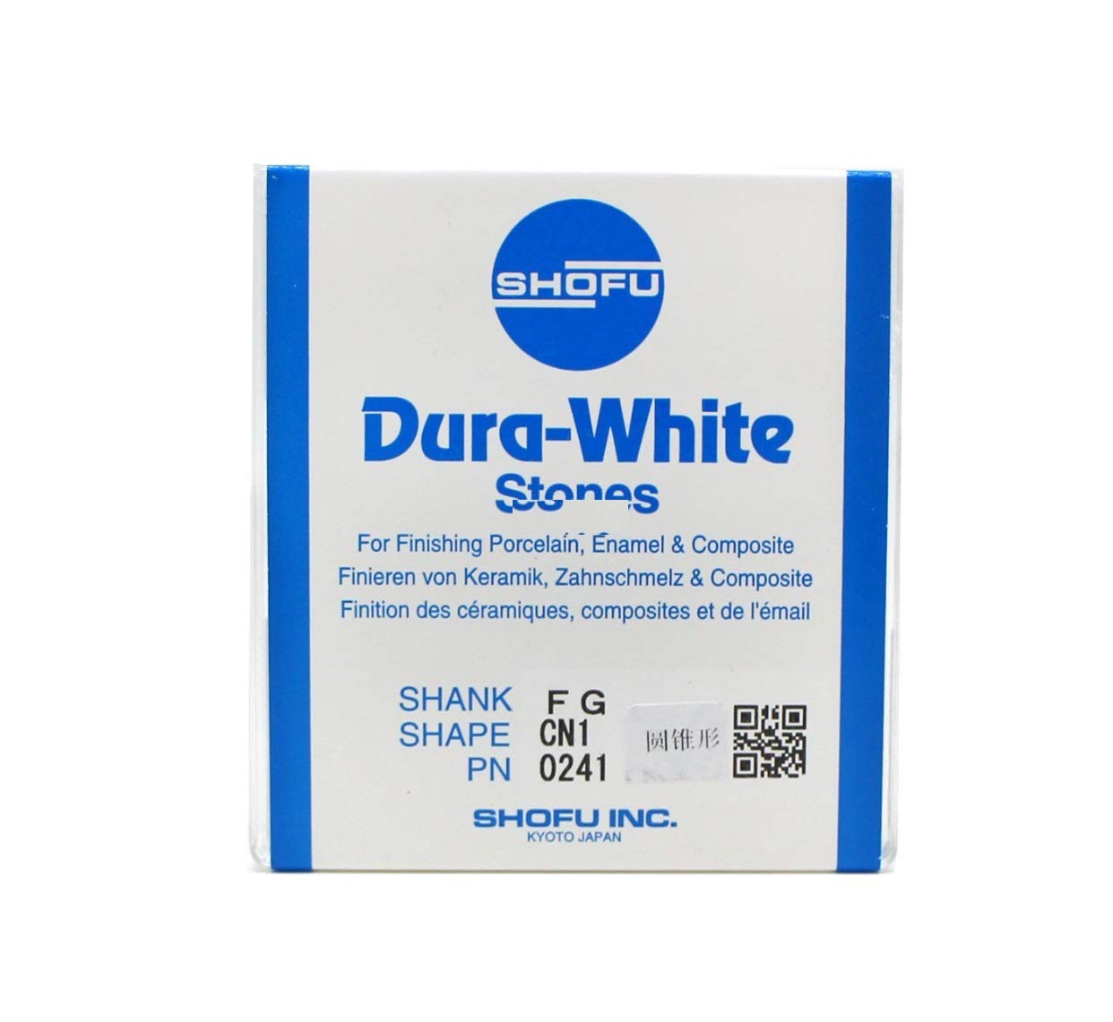 Amazon.com: Dental SHOFU Dual-White Stones for Polishing Porcelain ...
