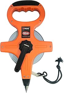 Wfeng Steel Measuring Tape, 50 Meter Size: Buy Online at Best Price in ...