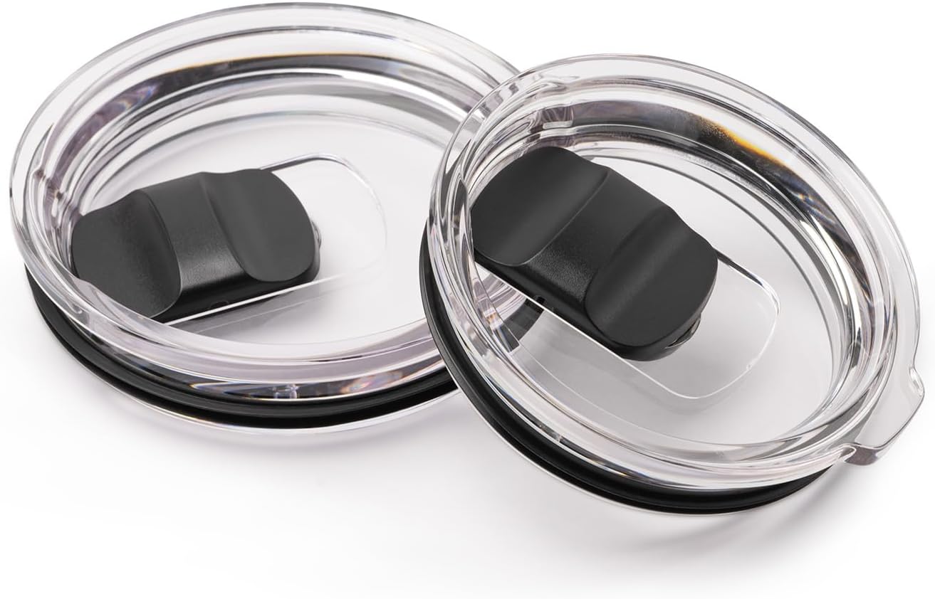 RUAKIVA 2 PCS Tapa de Vaso de 20 OZ,Tapas para YETI,Ozark Trail,Old ...