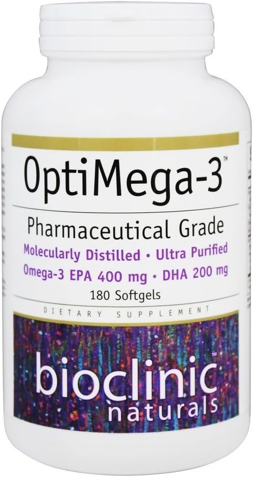 Bioclinic Naturals - OptiMega-3 - 180 Softgels : Amazon.ca: Health ...