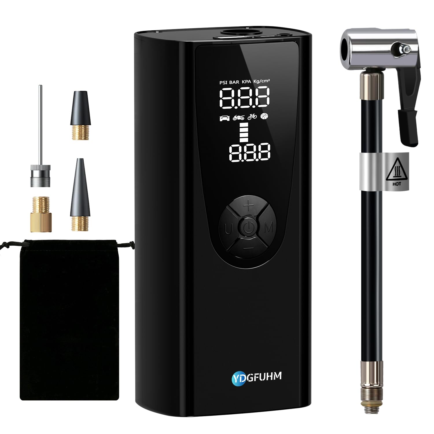 Buy Smart Air Pump Tire Inflator Portable Air Compressor,150 PSI and w ...