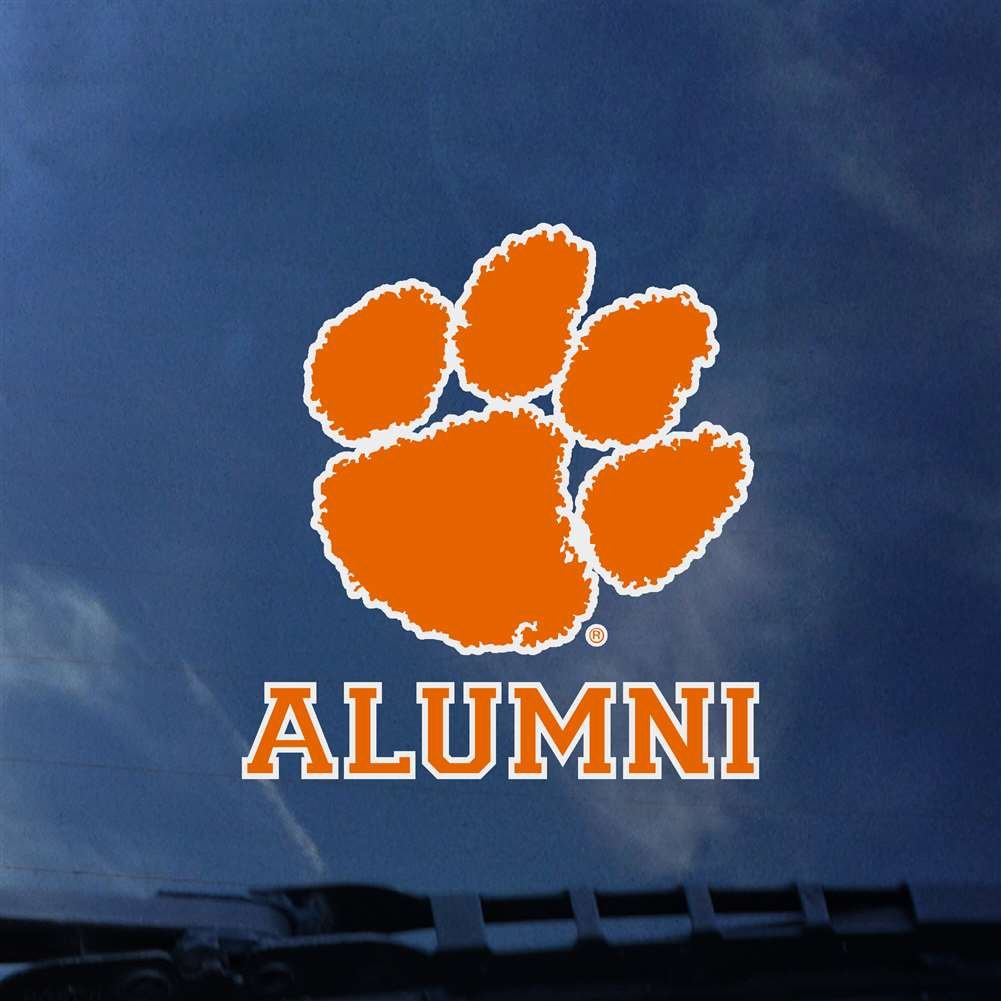 Amazon.com: Clemson Tigers Alumni Logo Transfer Decal : Sports & Outdoors