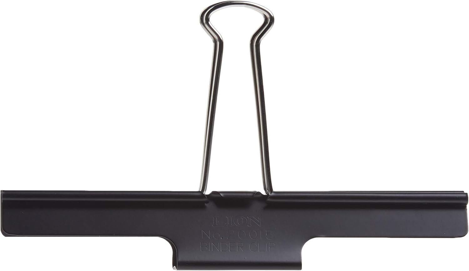 Amazon.com : Lion Extra Large Binder Clips, Black, 110-Sheet : Office ...