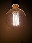 Globe Electric 60W Vintage Edison G30 Vanity Tungsten Incandescent ...