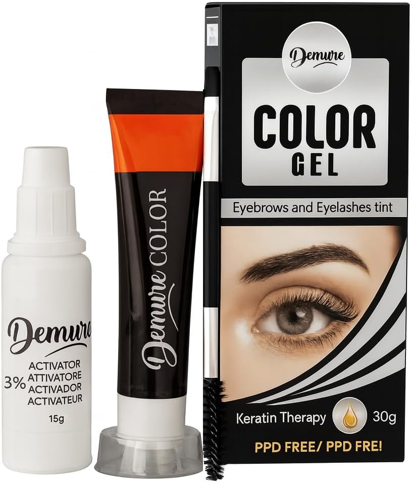 Demure Professional Keratin Eyebrow and Eyelash Tint Kit