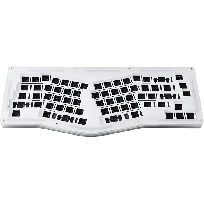 Buy Hyekit Custom Gaming Keyboard - Alice Layout 66 Keys - Support QMK ...