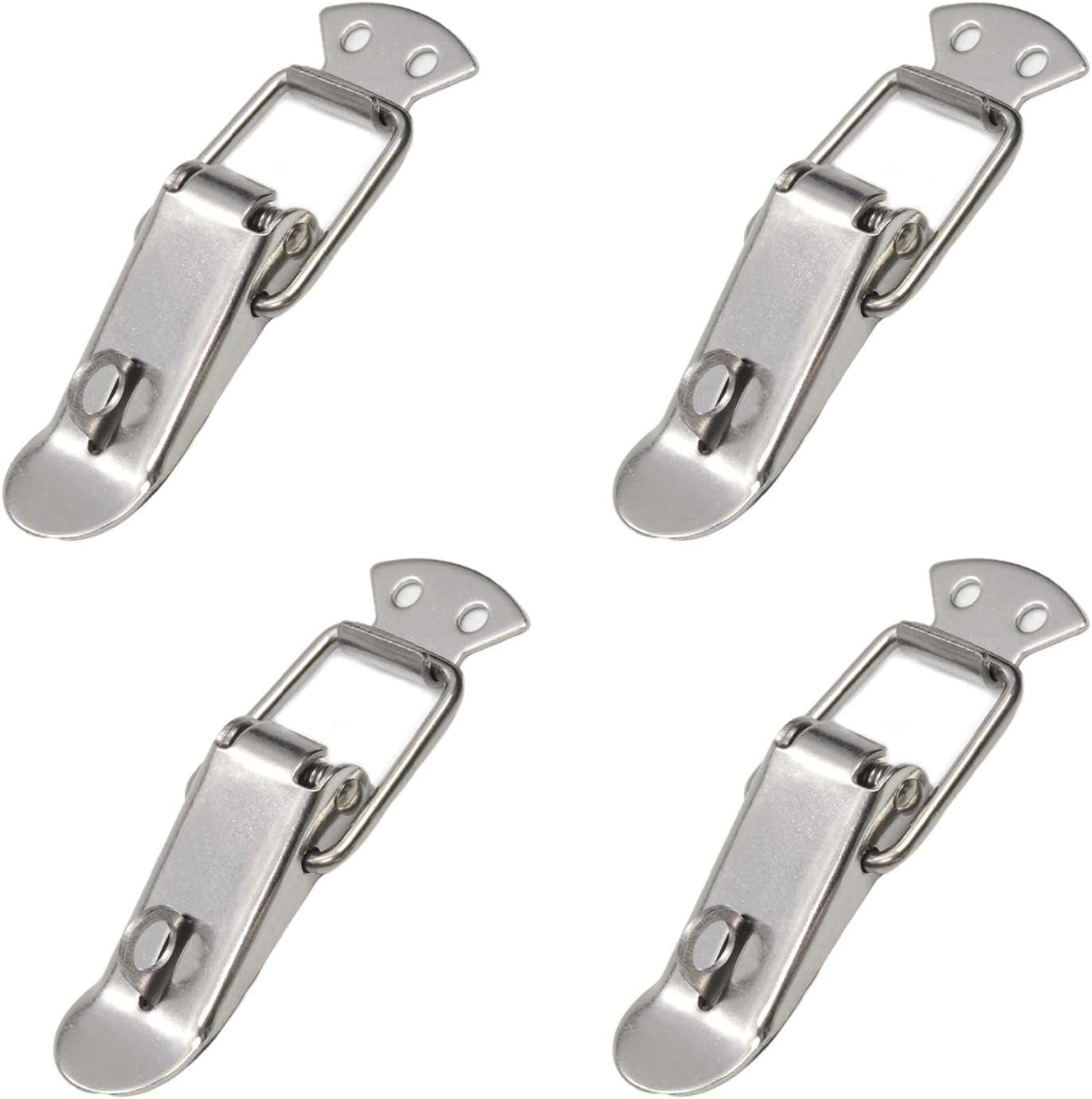 MroMax 74mm Spring Loaded Latch Catch Toggle Clamp Stainless Steel ...