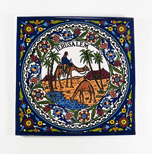 Amazon.com: Armenian Ceramic Tile Handmade Hand Painted Crafted Wall ...