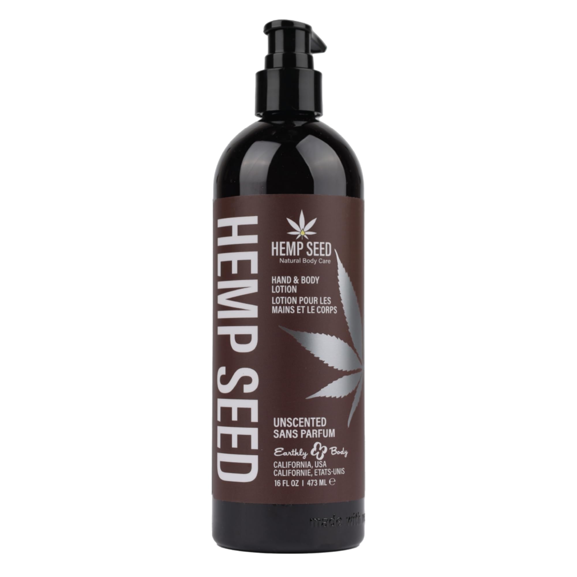 Amazon.com: Hemp Seed Hand & Body Lotion, Unscented - 16 oz. - Soothe ...