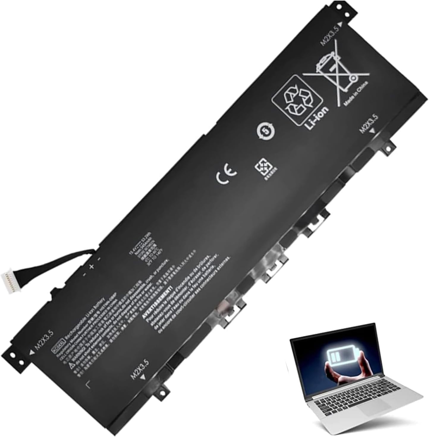 Topnma KC04XL Laptop Battery for HP Envy X360 Envy X360 13-AG 13M-AQ 13 ...