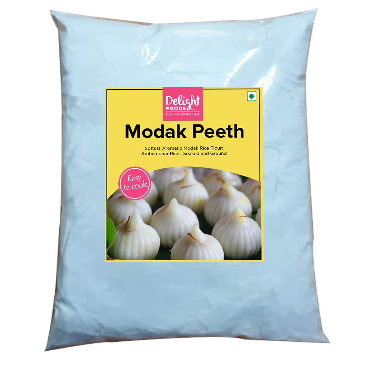 Buy Delight Foods Aromatic Modak Peeth || Ganesh Chaturthi || Ambemohar ...