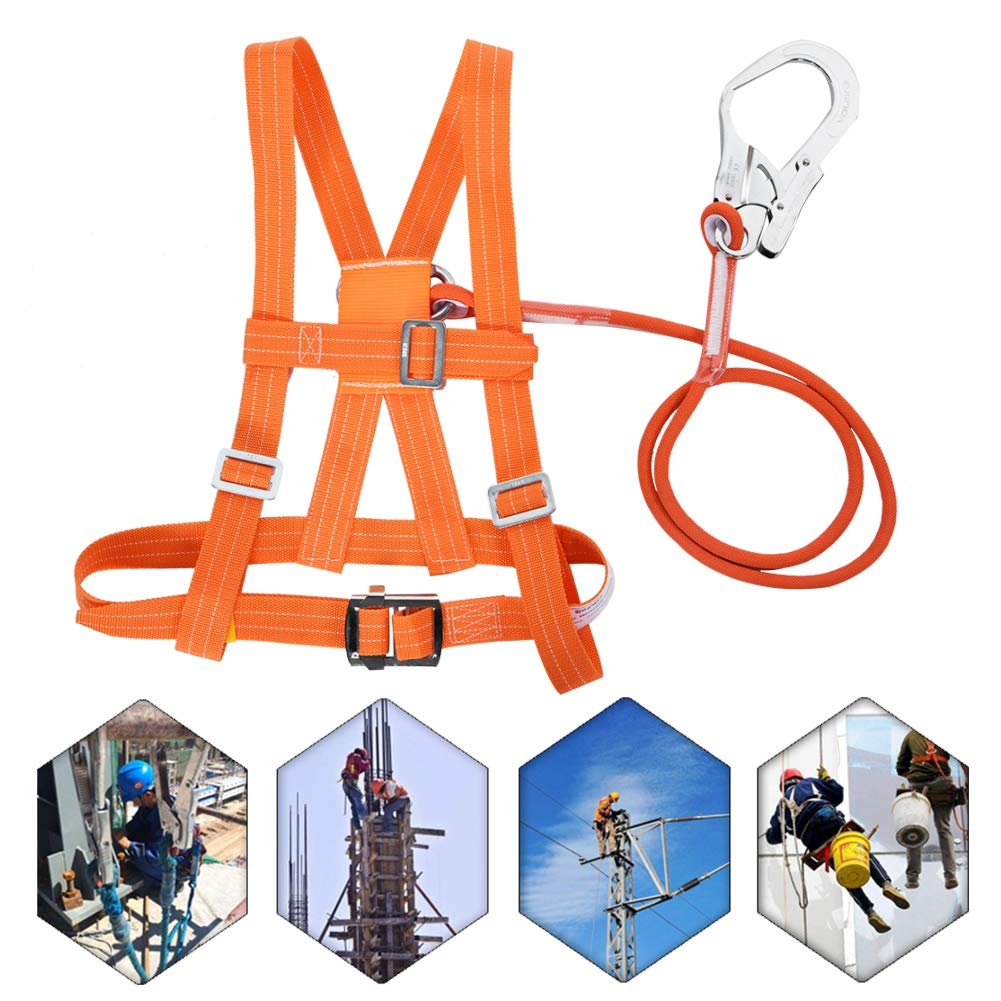 Safety Harness Kits, Safety Fall Arrest Harness Full Body Height Fall ...