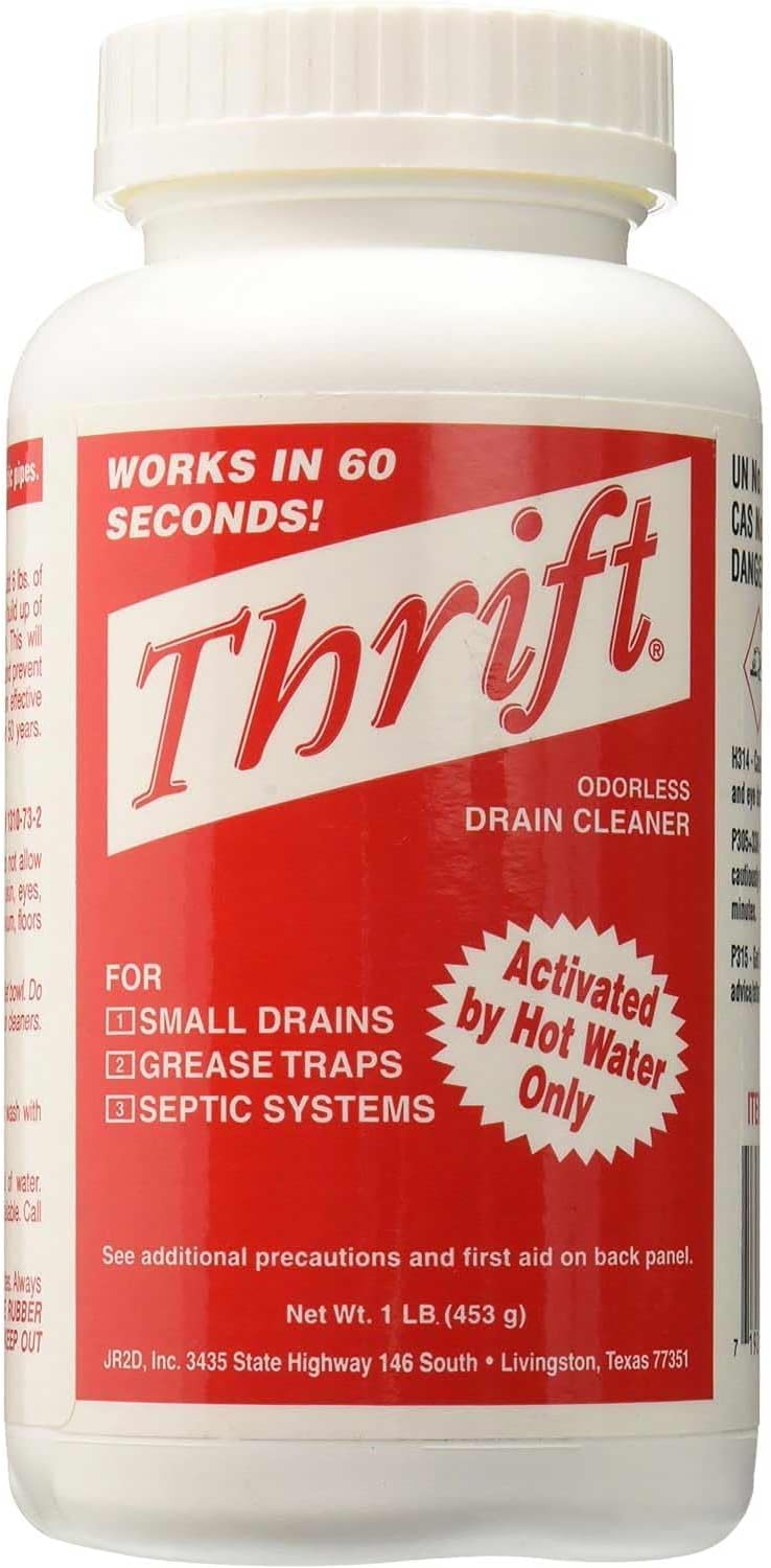 Amazon.com: Alkaline Based Drain Cleaner - Thrift Drain Cleaner Case of ...