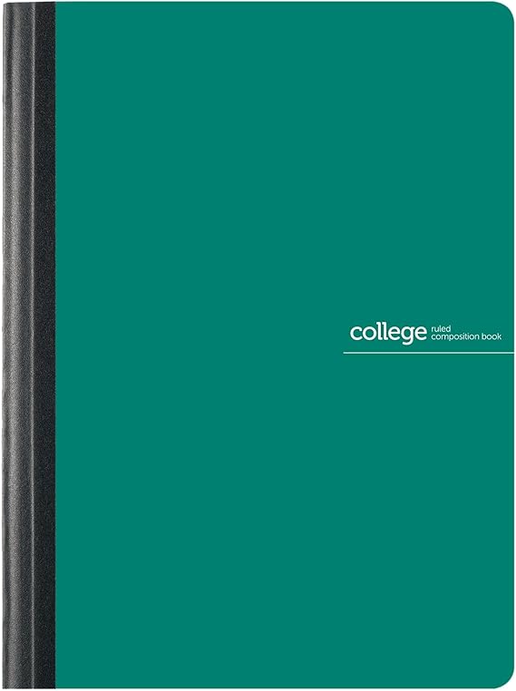 Amazon.com : Office Depot® Brand Poly Composition Book, 7 1/2" x 9 3/4 ...