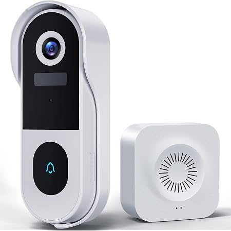Amazon.com: Wireless Video Doorbell Camera with Chime, Morecam Door ...