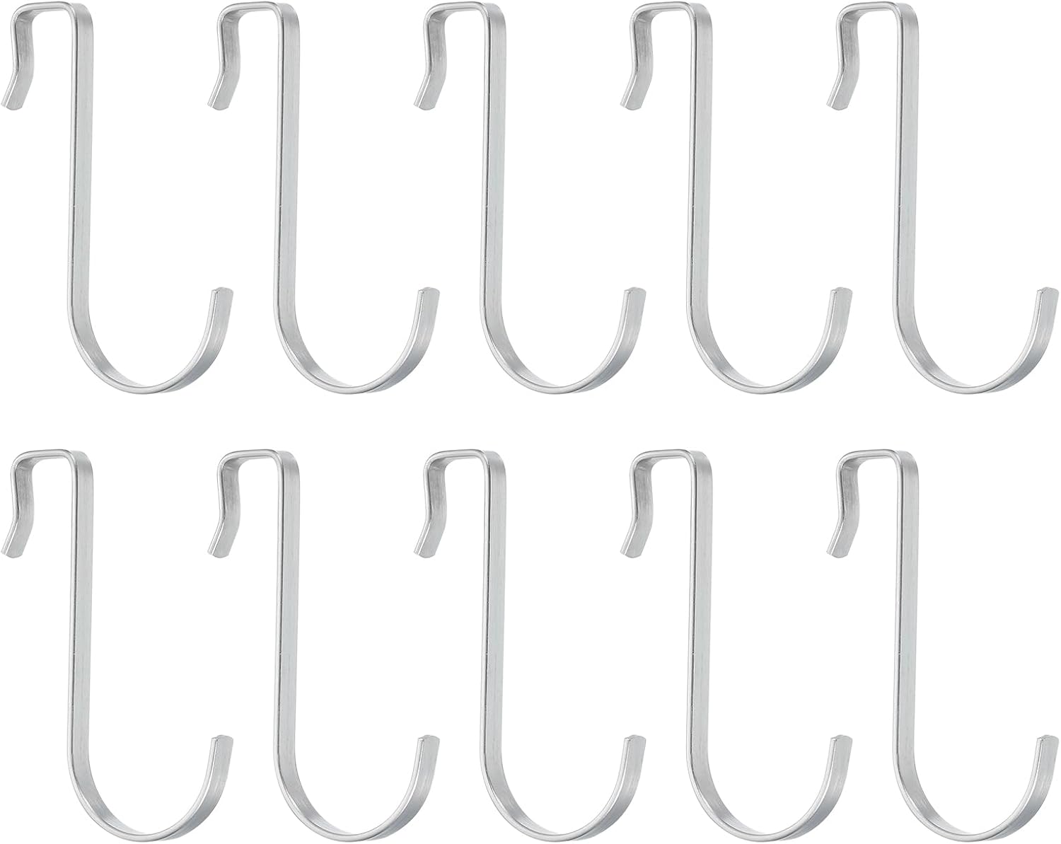 Amazon.com: uxcell 10Pcs J-Shaped Hook, Hanging Sink Grid Hooks Fit ...