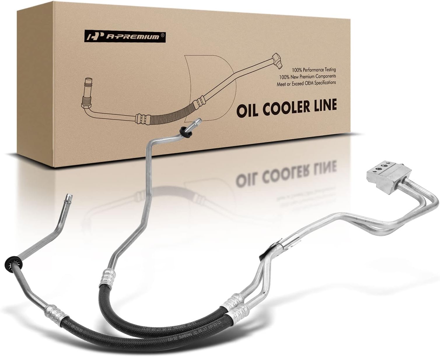 Amazon.com: GM Genuine Parts 20832452 Engine Oil Cooler Hose Kit ...