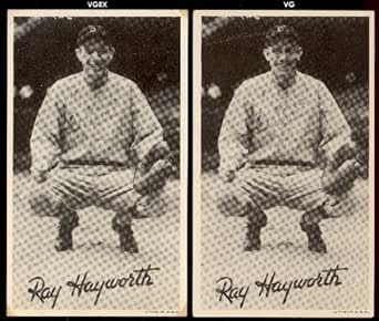 1936 Goudey R314 Baseball Card #52 ray hayworth/catching VG/EX at ...