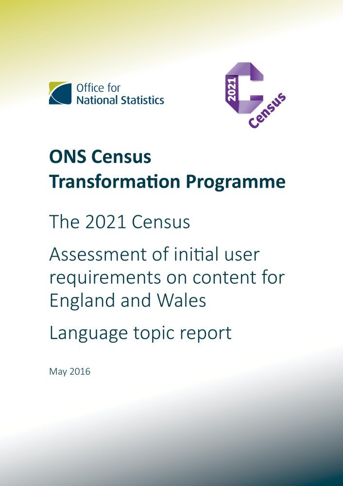 ONS Census Transformation Programme : The 2021 Census : Assessment of ...