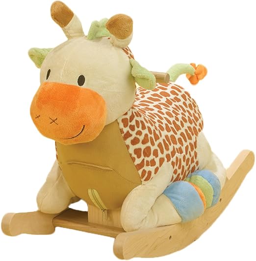 Amazon.com: Rockabye Raffi Giraffe Rocker, One Size : Baby