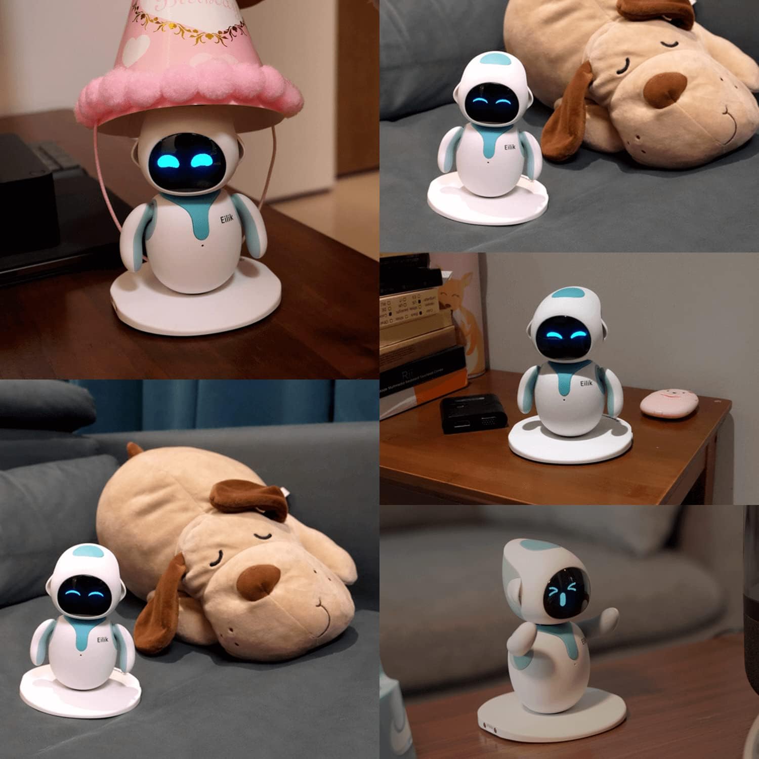 Buy Eilik A Desktop Companion Robot With Emotional Intelligence Multi Robot Interactions