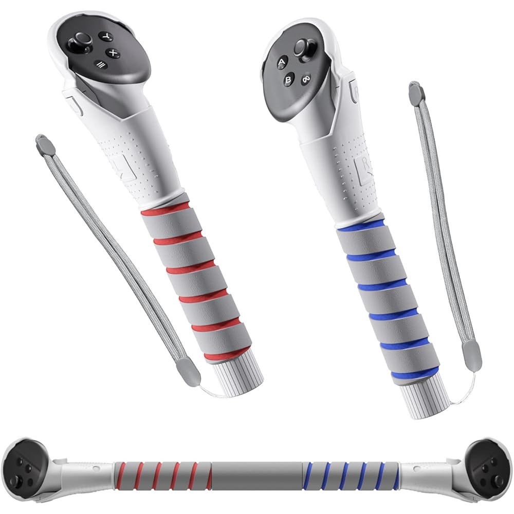 $4/mo - Finance 3 in 1 Upgraded VR Dual Long Stick Handle Extension ...