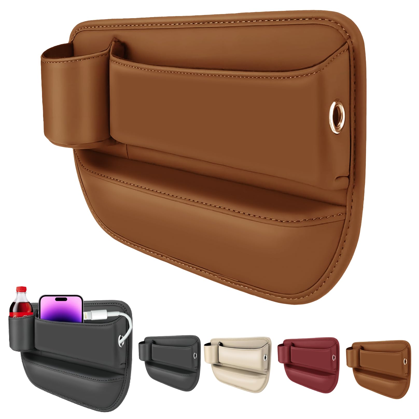 Amazon.com: Cup Holder Gap Filler, Car Gap Filler Organizer, Car Gap ...