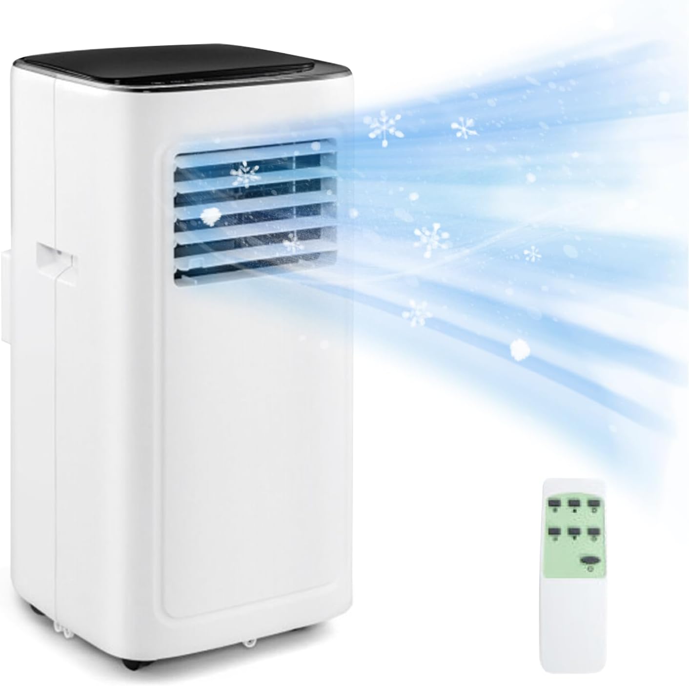 Amazon.com: Portable Air Conditioner, 9000 BTU(Ashrae) Air Conditioner ...