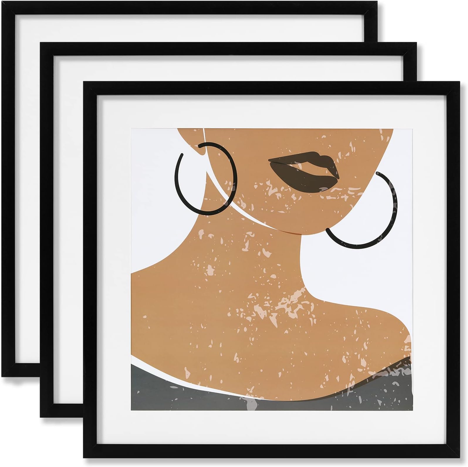 Amazon.com - 20x20 Frame Black Luxury Picture Frame Wall Hanging ...