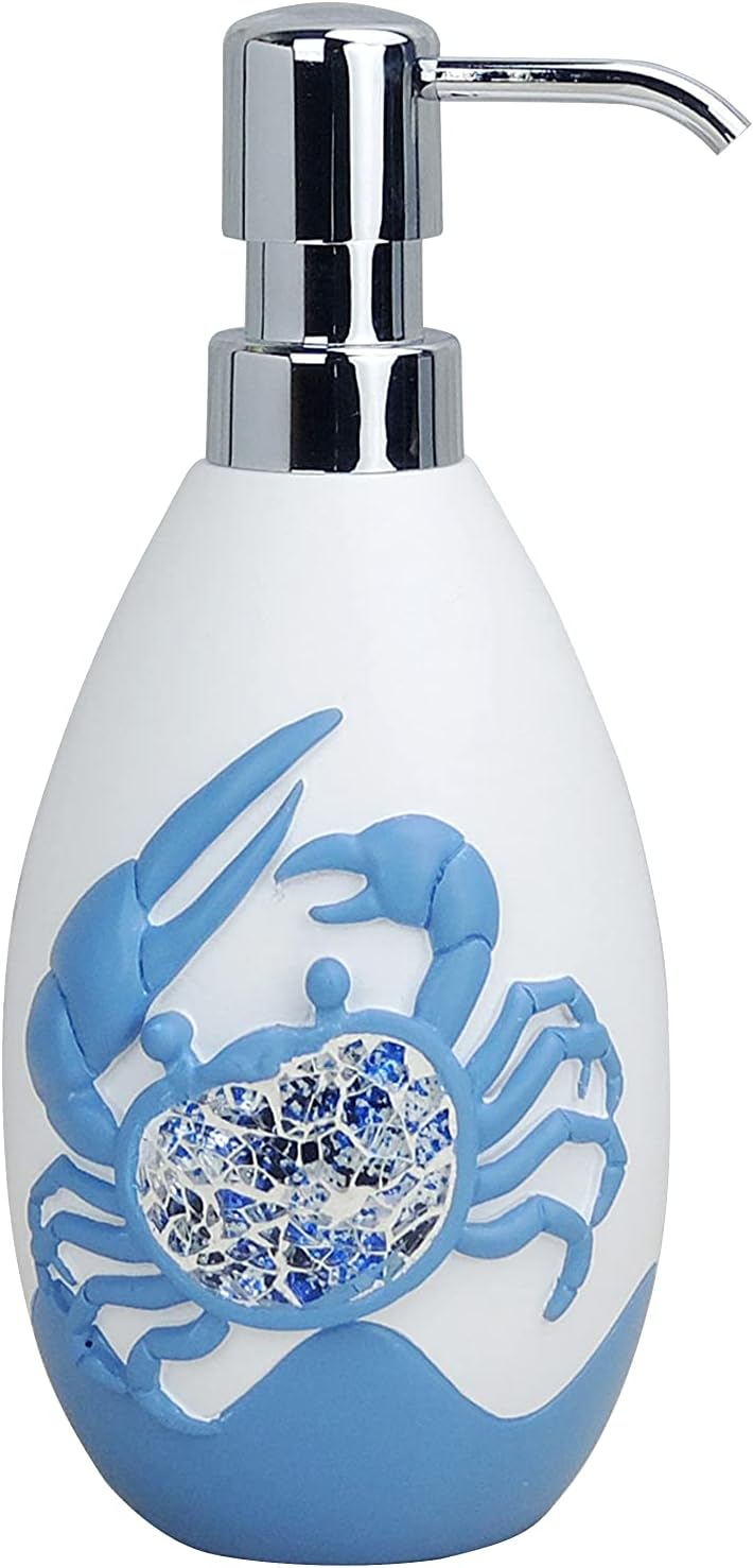 Amazon.com: 6-inch Turtle Soap Dispenser - Ocean Theme Resin Hand Soap ...