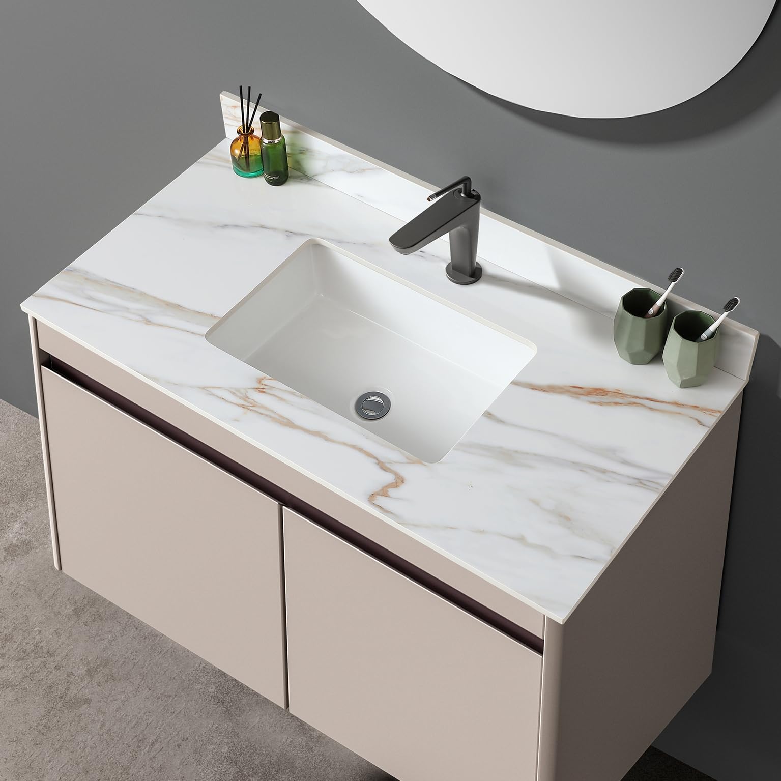Calacatta Marble Bathroom Sink