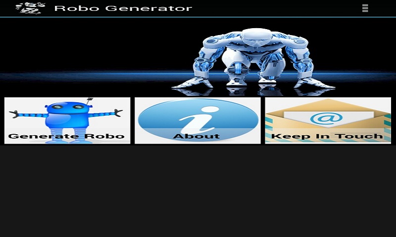 Aplicación Robo Generator en Amazon Appstore