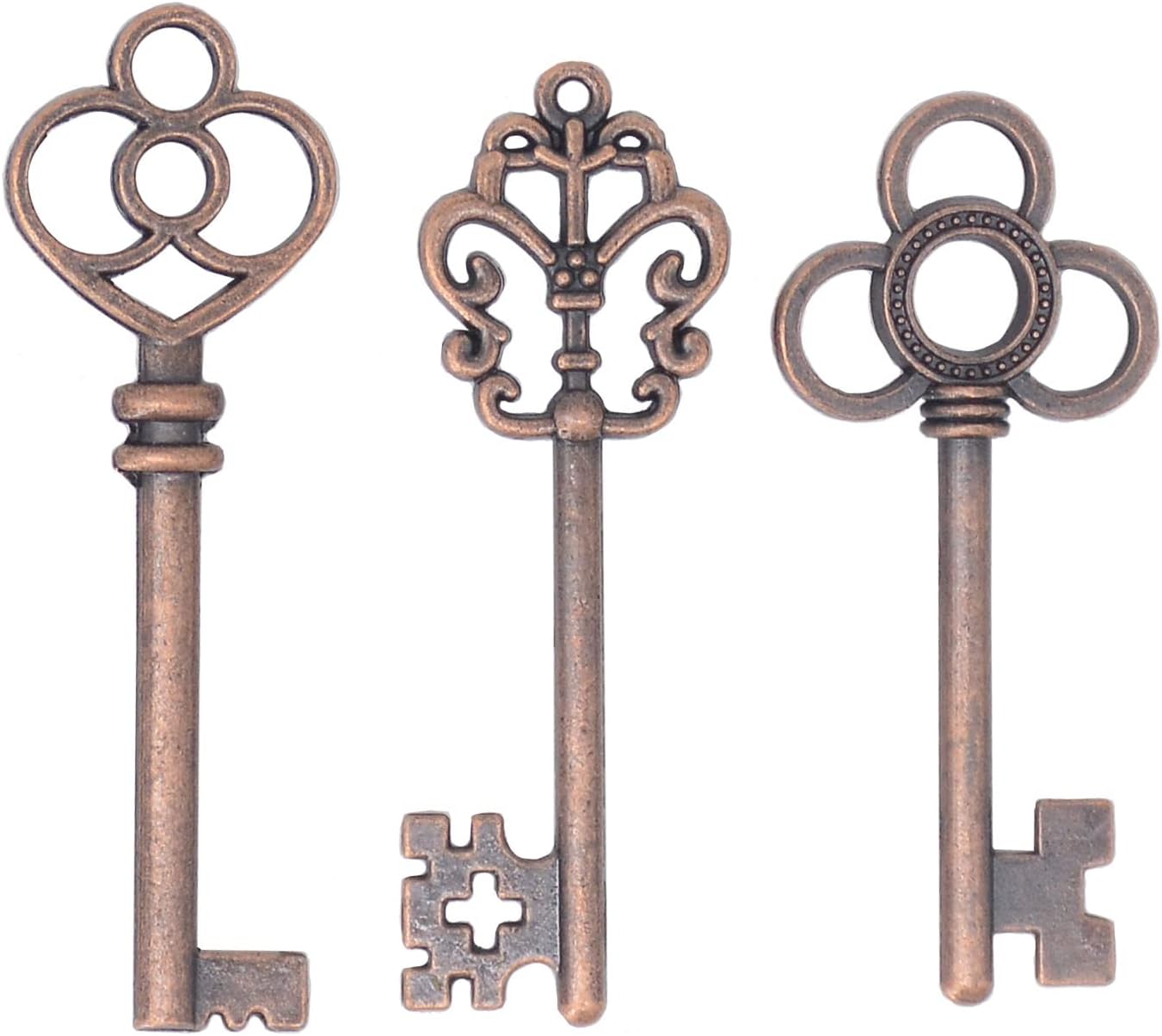 30 Large Antique Bronze Skeleton Keys Set in Nepal at NPR 5126, Rating: 4.6