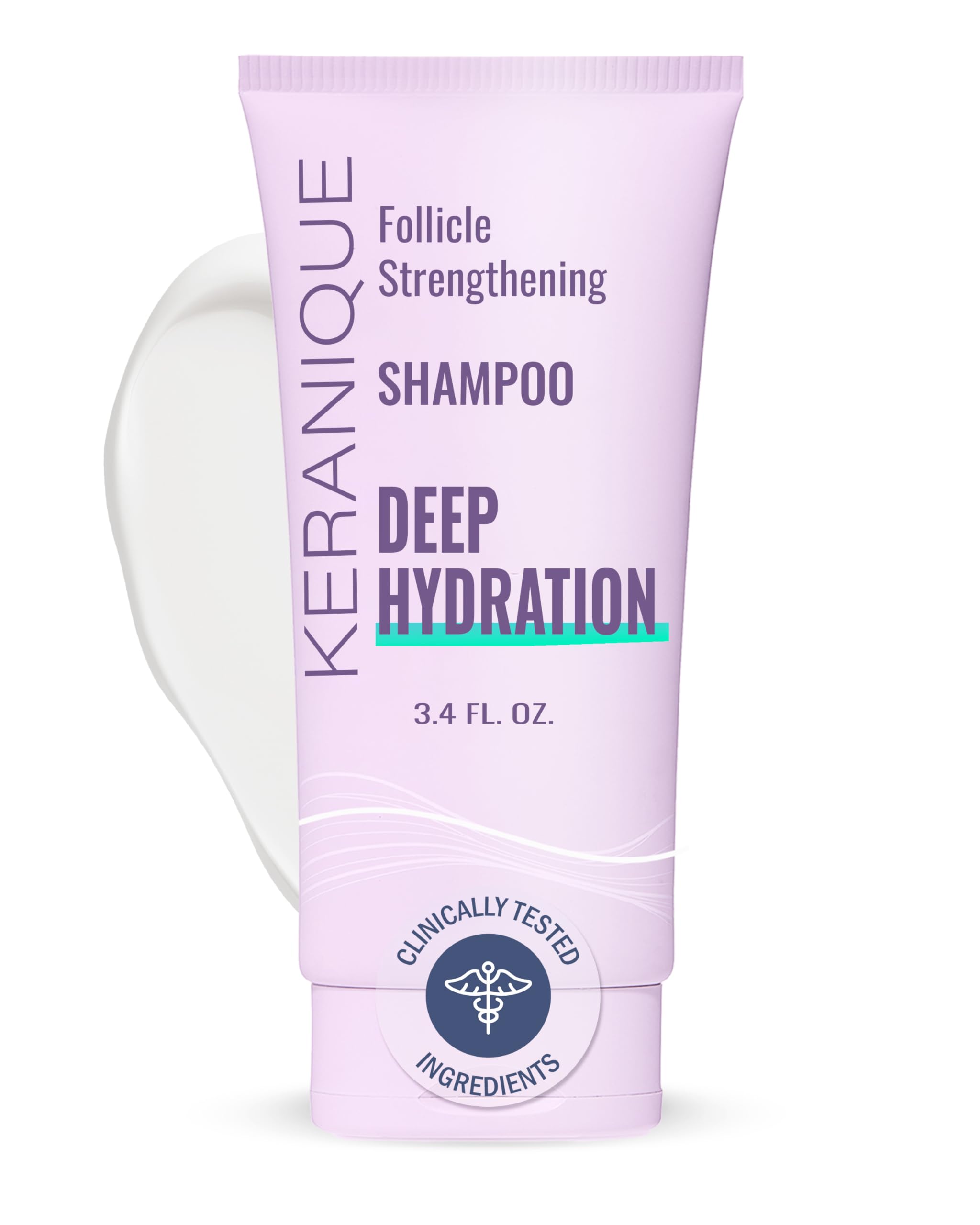 Amazon.com: Keranique Deep Hydration Shampoo for Women - Floral Scent ...