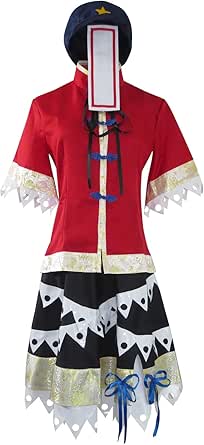 Amazon.com: Titulow Touhou Shinreibyou Kyonshi Yoshika Cosplay Costume ...