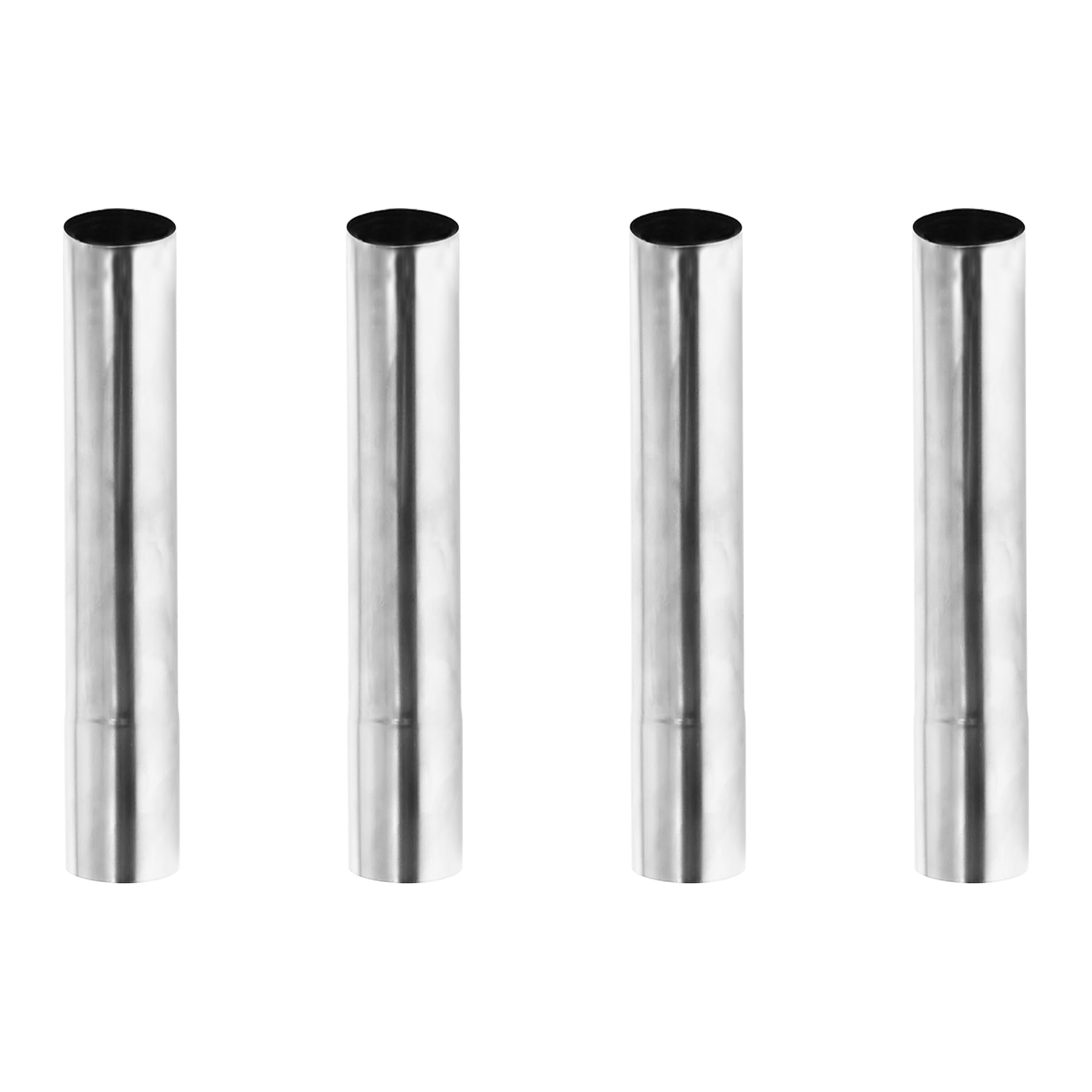 Home Depot 2 Pcs Stove Pipe Stainless Steel Straight Chimney Pipe