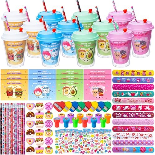 DMIGHT 24 Pack Valentines Day Gifts for Kids Classroom, Valentine ...