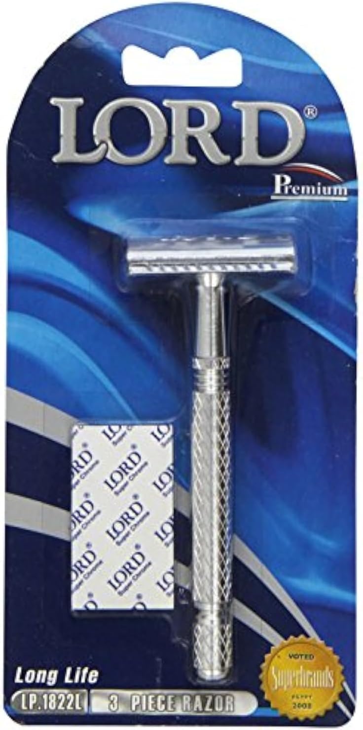 Amazon.com: Lord Premium Safety Razor Model LP1822L aka L6 : Beauty ...