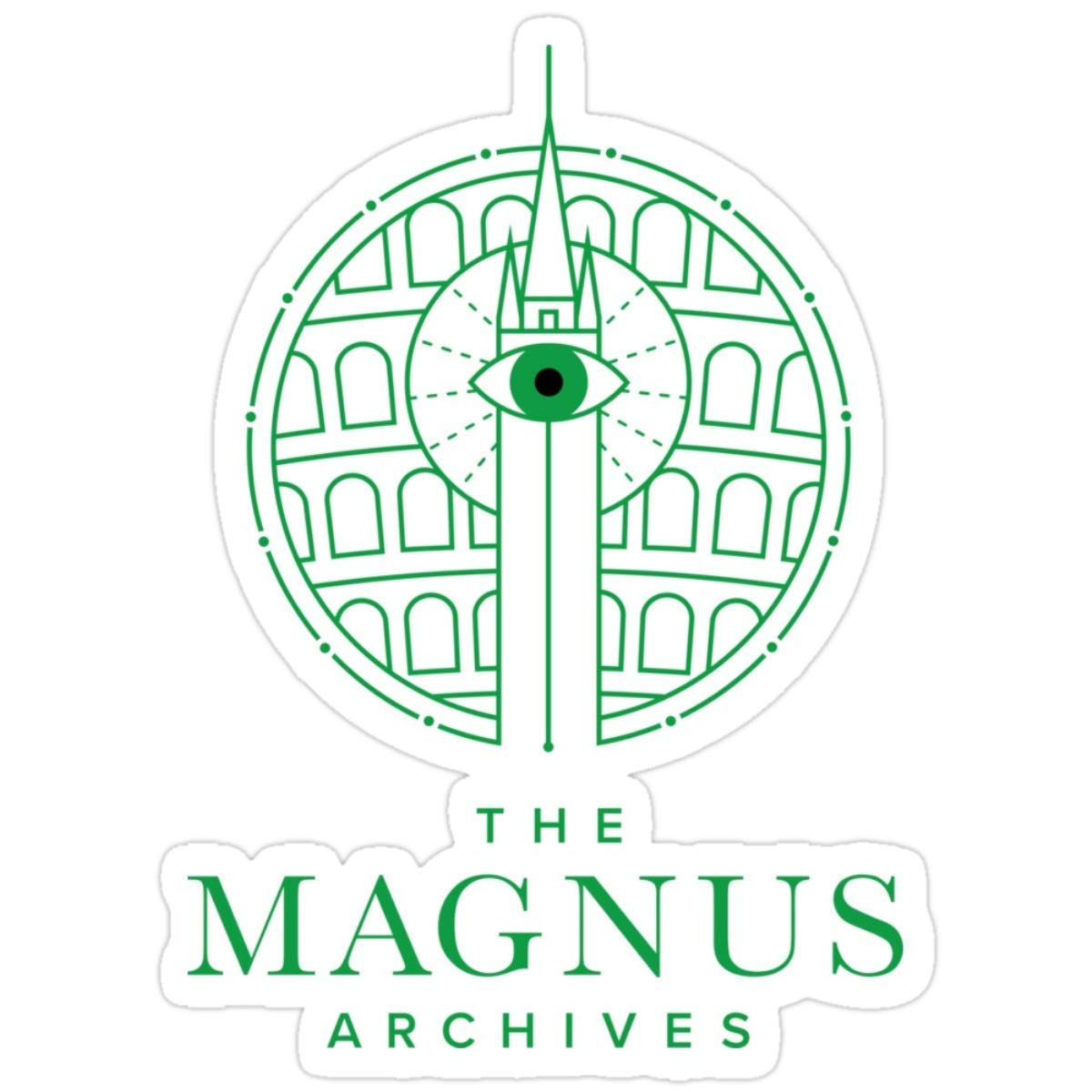 Amazon.com: Stickers The Magnus Archives - Panopticon (3 Pcs/Pack) 3x4 ...